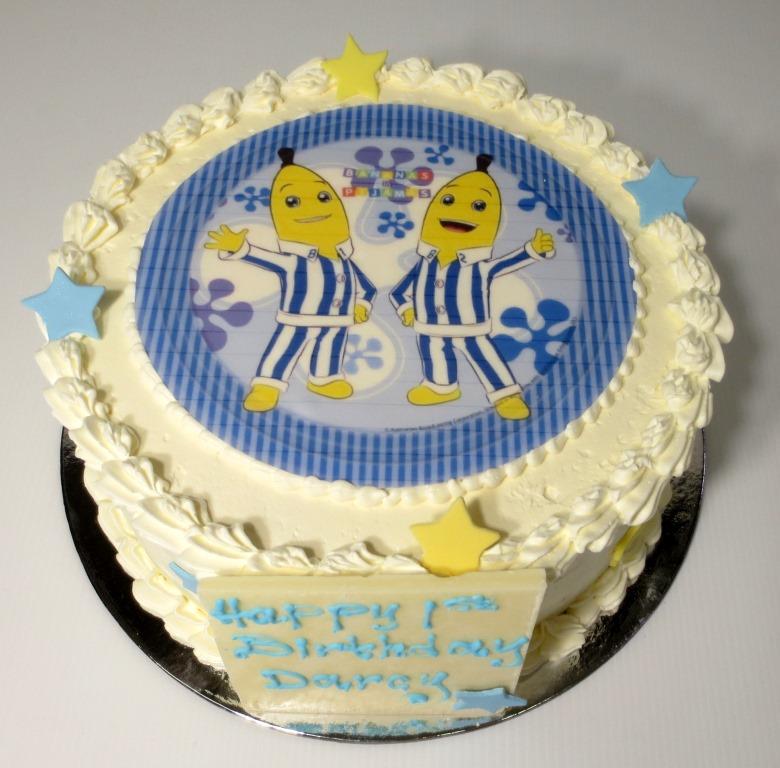 Continental Banana's in Pyjamas | Nikos Cakes