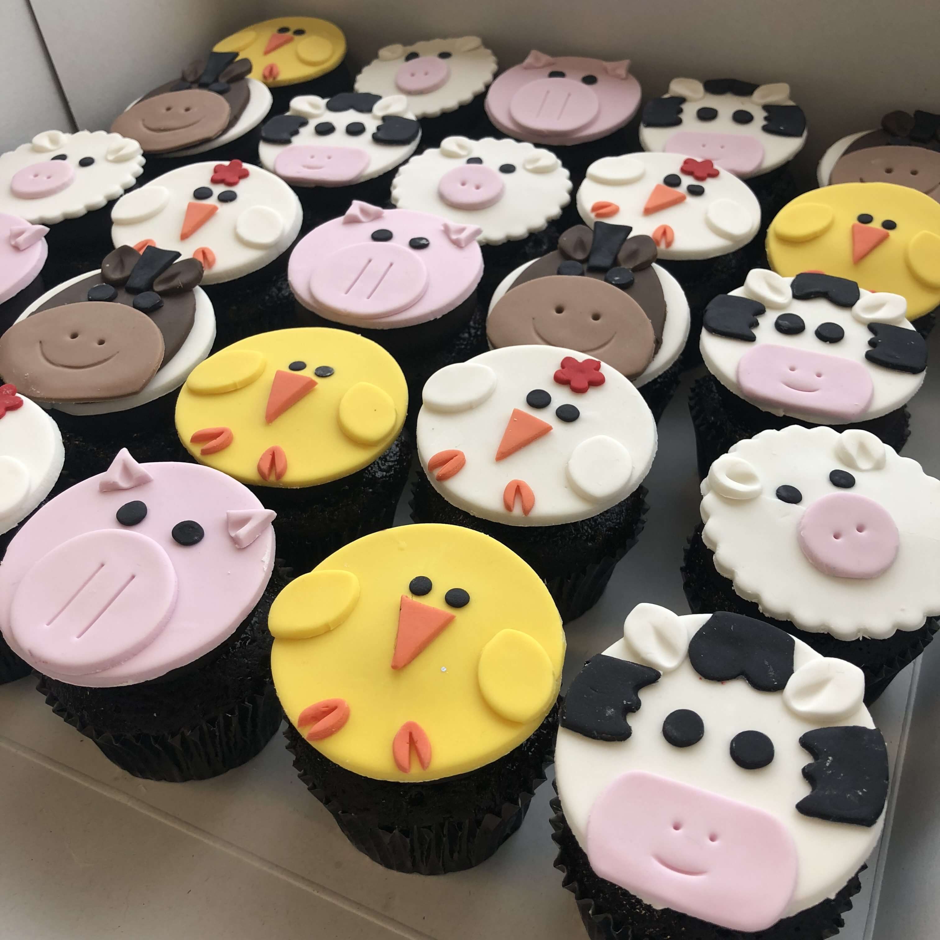 Farm Yard Cupcakes | Nikos Cakes
