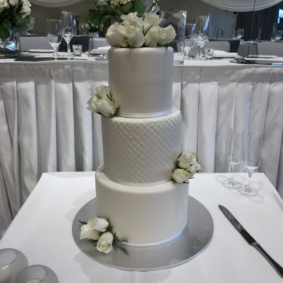 Quilted Rose | Nikos Cakes