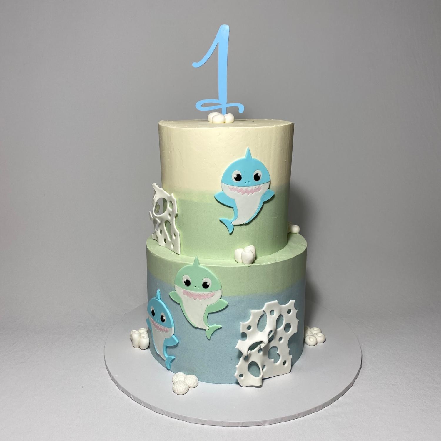 Baby Shark Pastel | Nikos Cakes