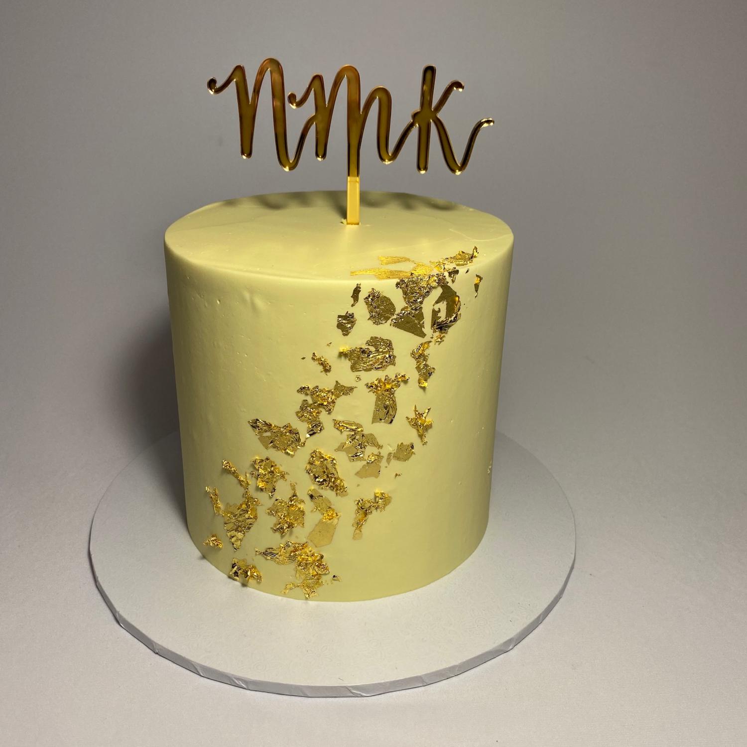 gold flake Archives | Nikos Cakes