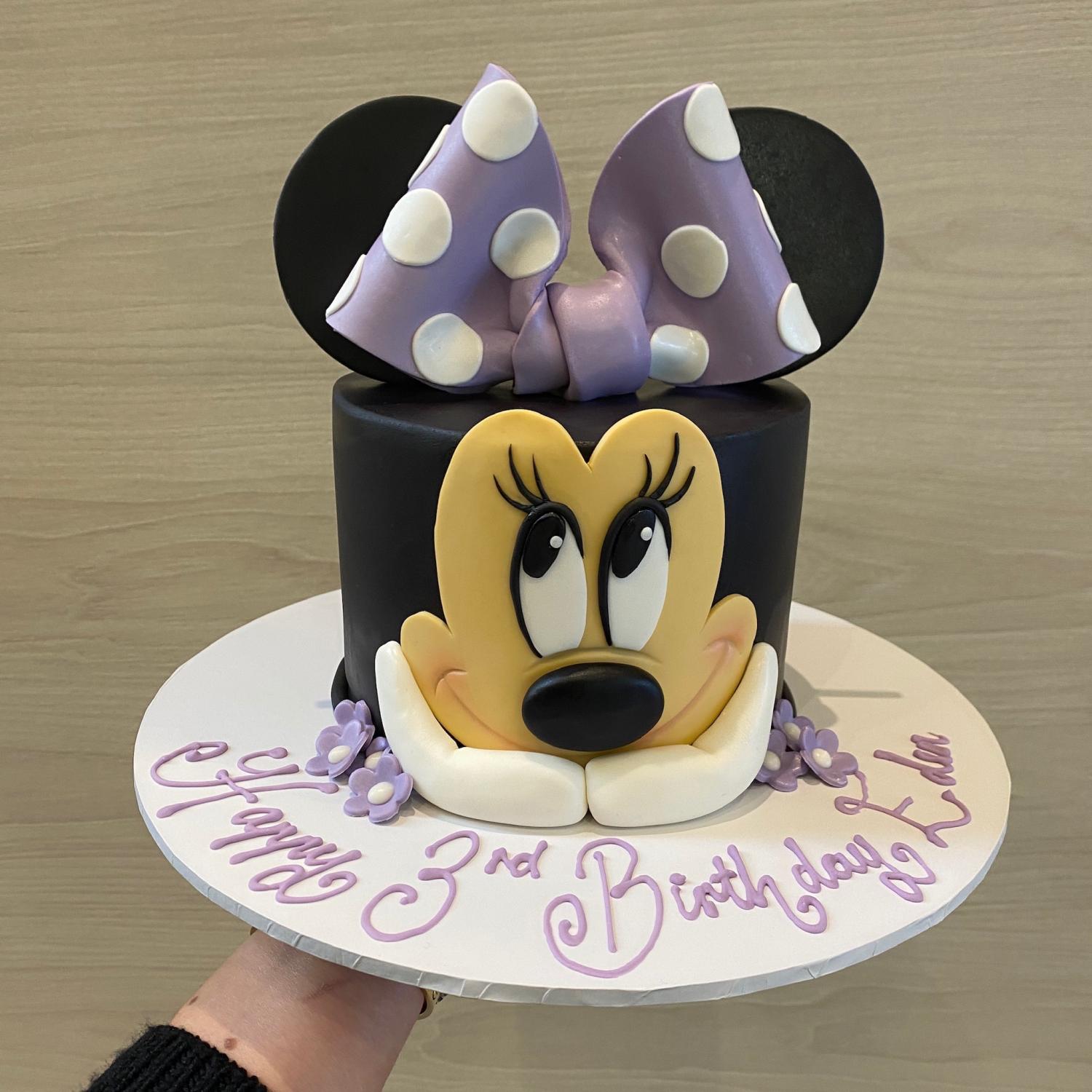 Minnie Mouse Purple | Nikos Cakes