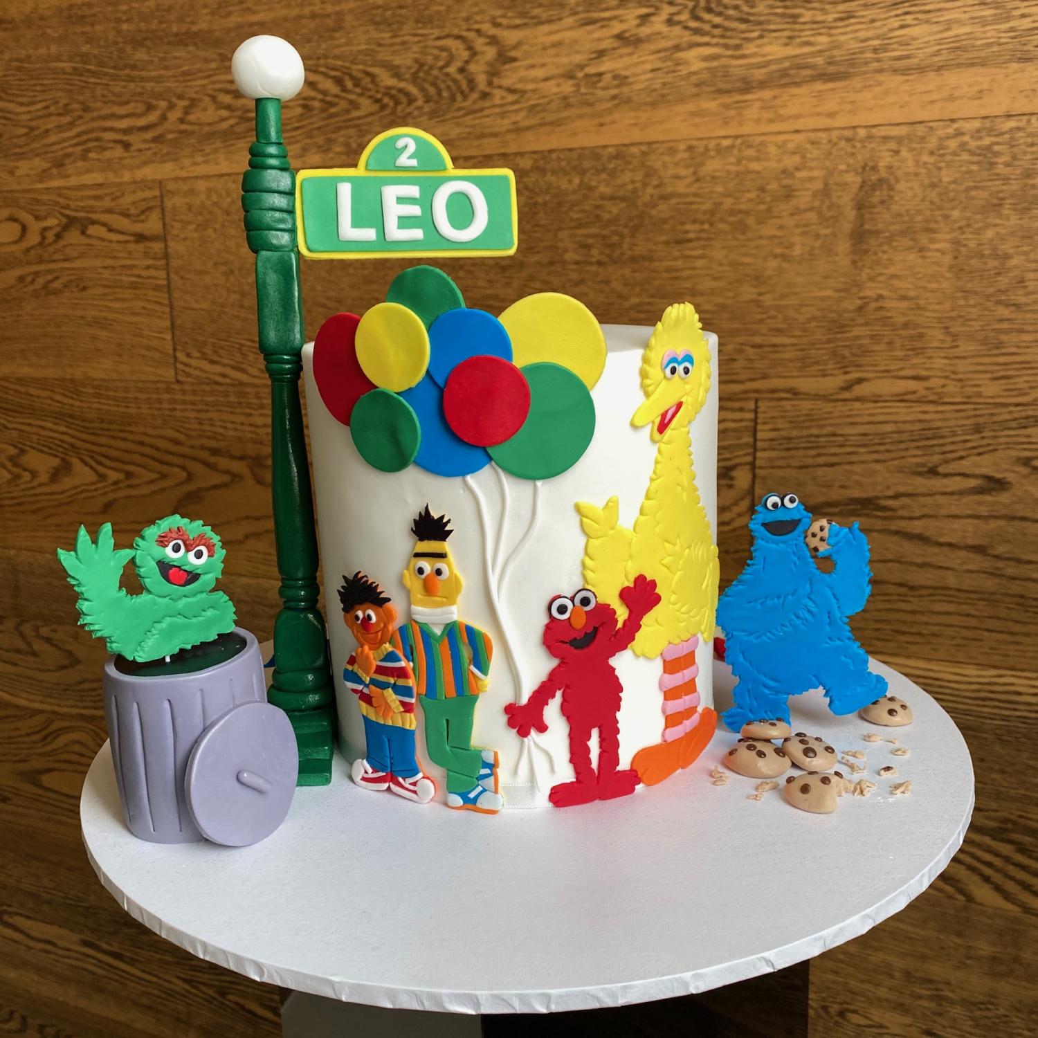 Friends at Sesame Street | Nikos Cakes