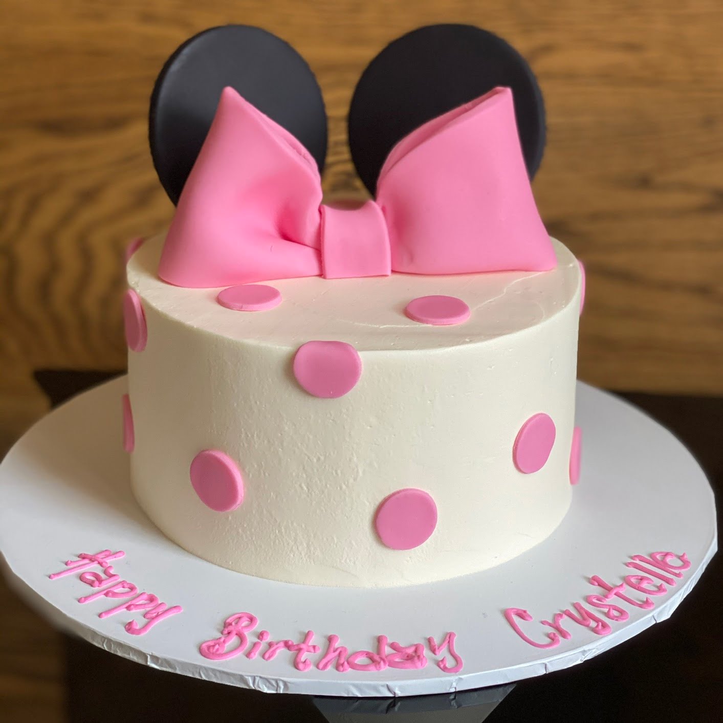 Buttercream Minnie | Nikos Cakes